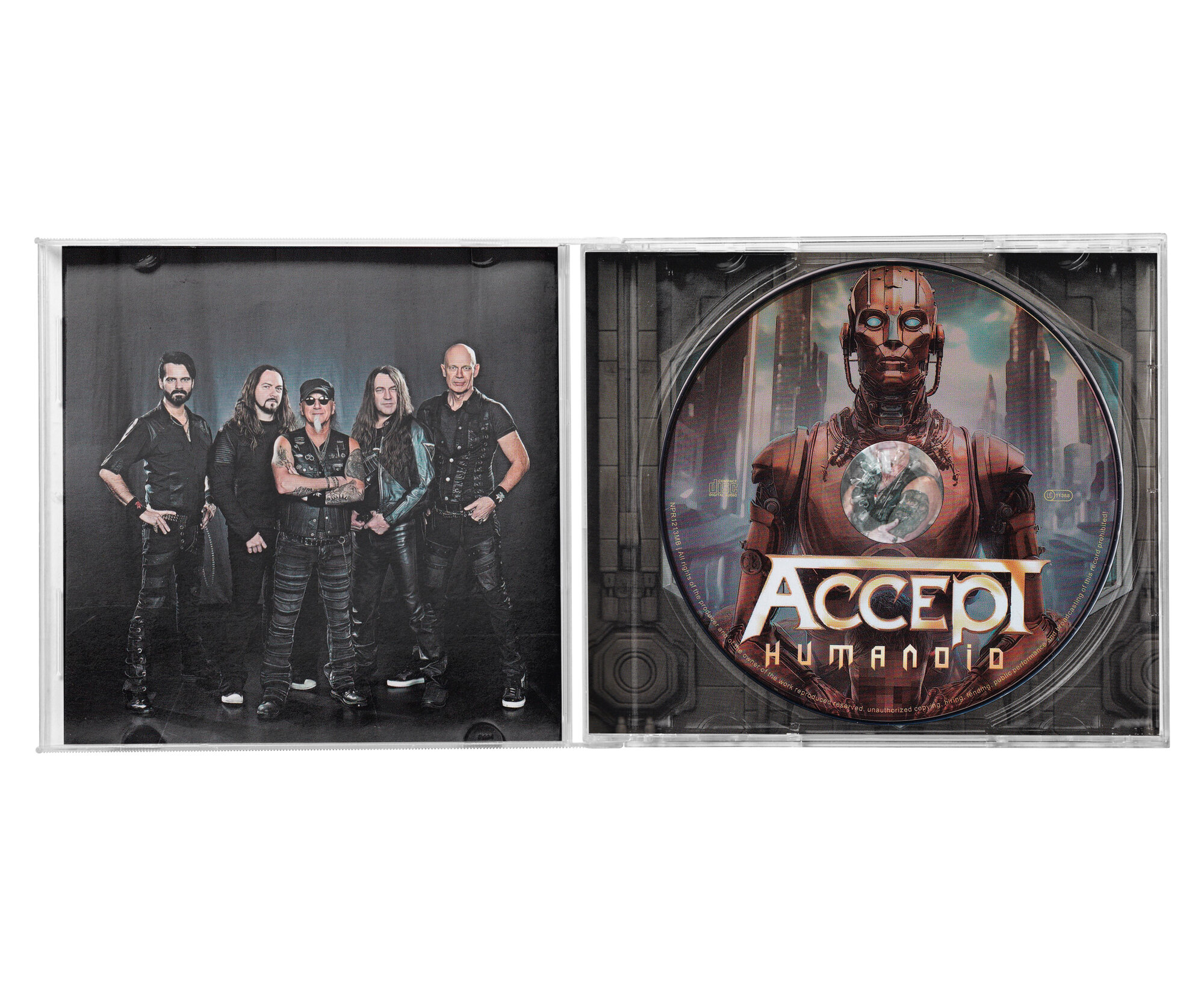 Accept - Humanoid, 2026, 16-page, CD-Аудио — фото 1