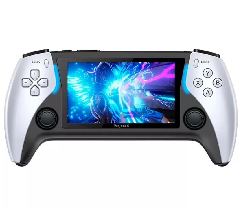 Портативная игровая приставка Project X, Модель XP встроенные 2386 игр, 4.3", 2500 mAh,