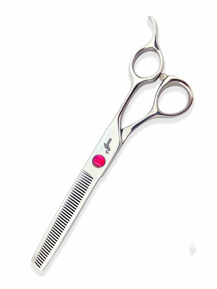 Ножницы филировочные для груминга, стрижки собак Dimi Flamingo Pinky V-7240