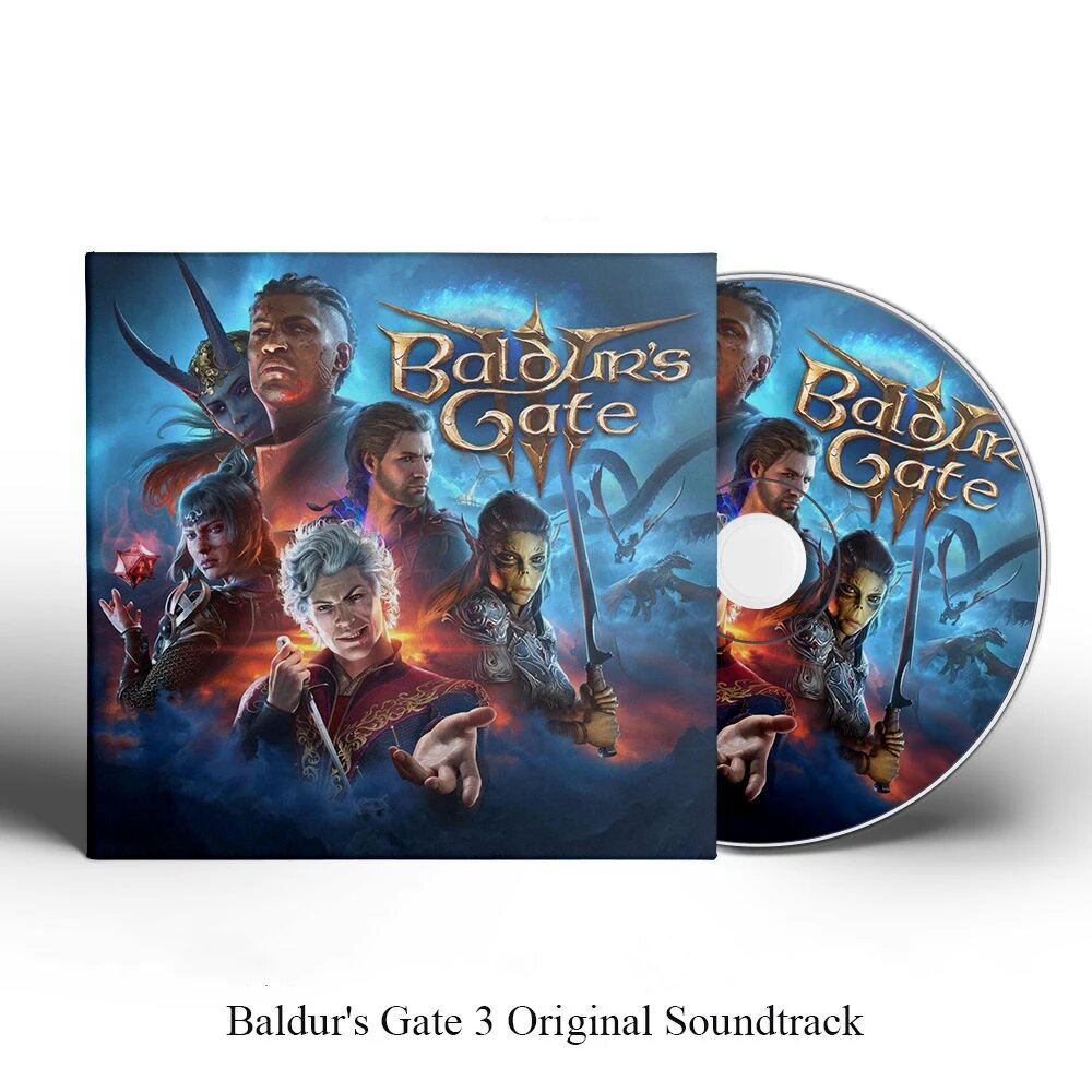 Бутафорские диски Baldur's Gate 3