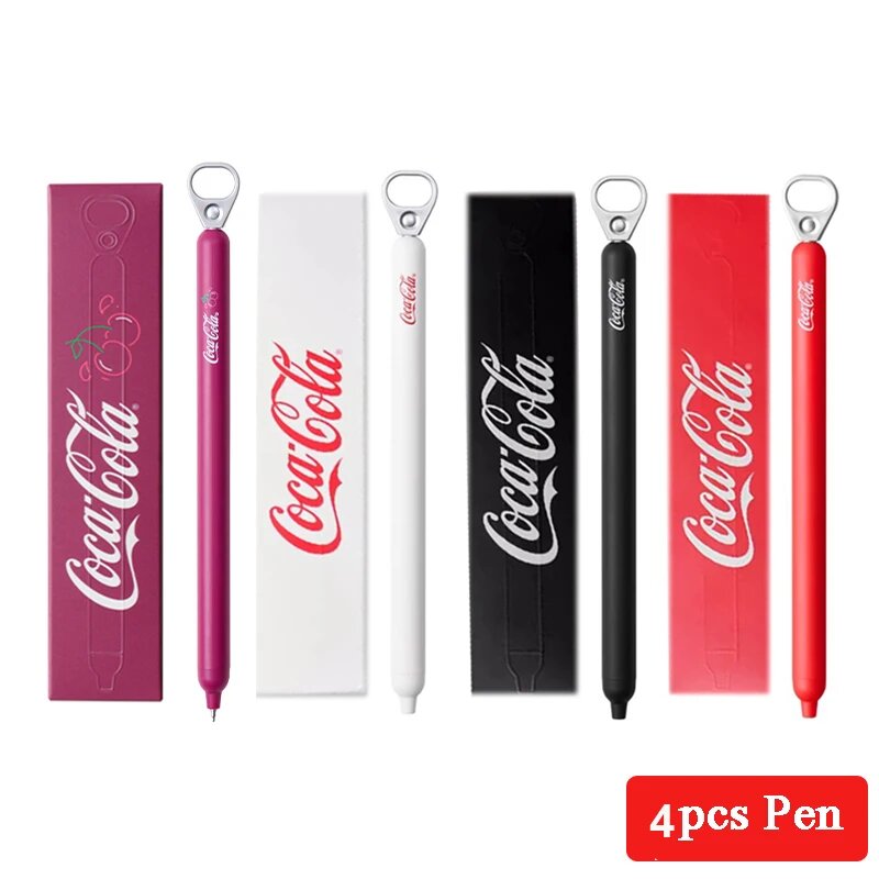 Ручки гелевые Coca-Cola, набор 4 шт, Multi Pens