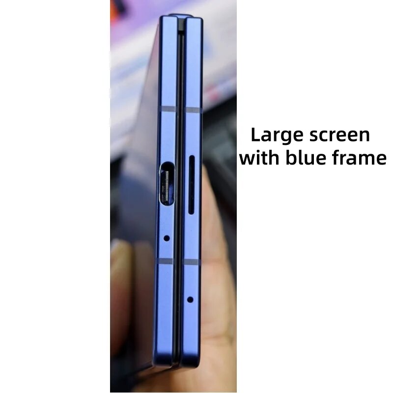 AMOLED-дисплей для Samsung Z Fold 7 5G (F966B, F966U) — внутренний ЖК-экран, large lcd EU blue