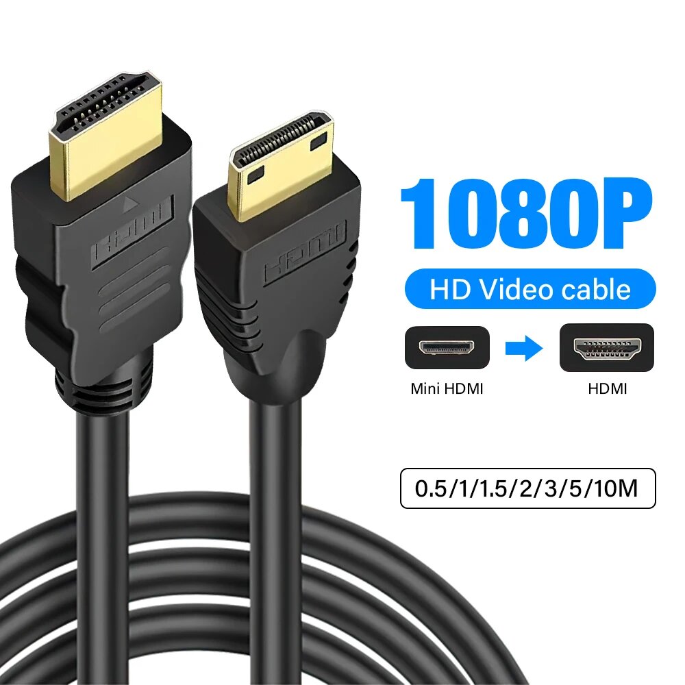 Кабель HDMI - Mini HDMI, 3m — фото 1