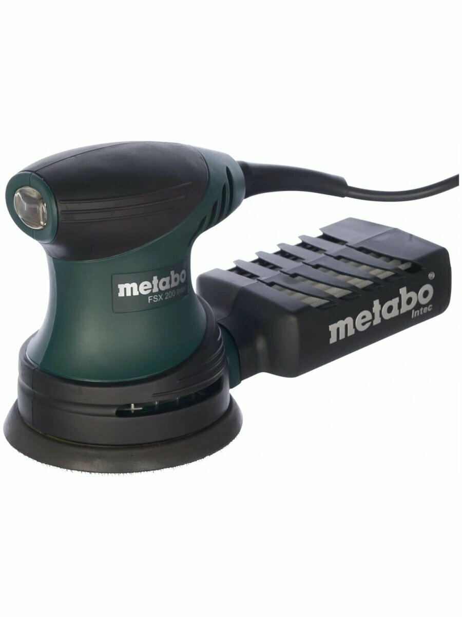 Эксцентриковая шлифмашина METABO FSX 200 Intec, жесткий кейс [609225500]