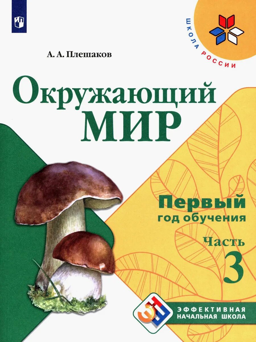 Окружающий мир. Первый год обучения. Учебное пособие. Часть