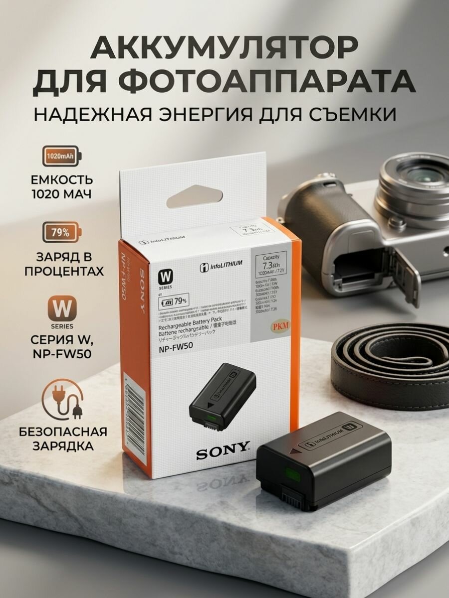 Аккумулятор Sony NP-FW50
