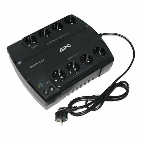 Источник бесперебойного питания APC Back-UPS ES BE550G-RS 550 VA (330 W), 8 розеток