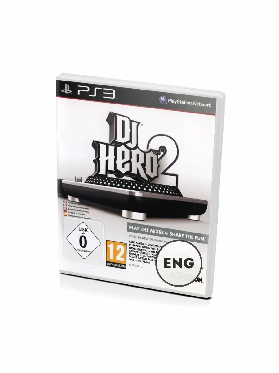 PS3 Игра Dj Hero 2