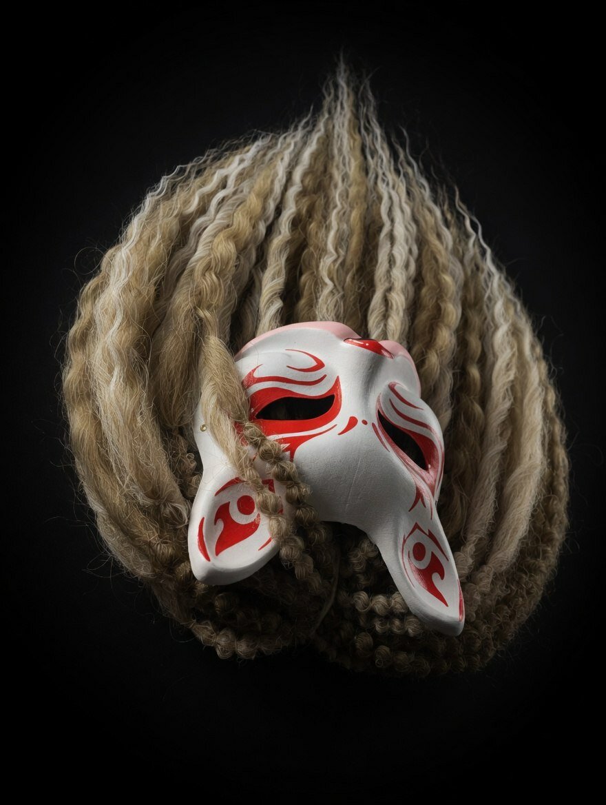 Афрокудри, 55см, афрокудри Dolly Locks,50 штук в комплекте, афрокудри Ариель, бежевые, русые