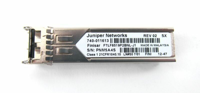 Трансивер Juniper EX-SFP-1GE-SX SFP 1000Base-SX 1Gbps 850nm 550м MMF