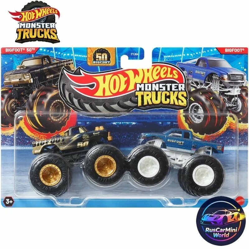 Машинка Mattel Hot Wheels Monster Trucks (Монстр трак)2025 FYJ44-Bigfoot