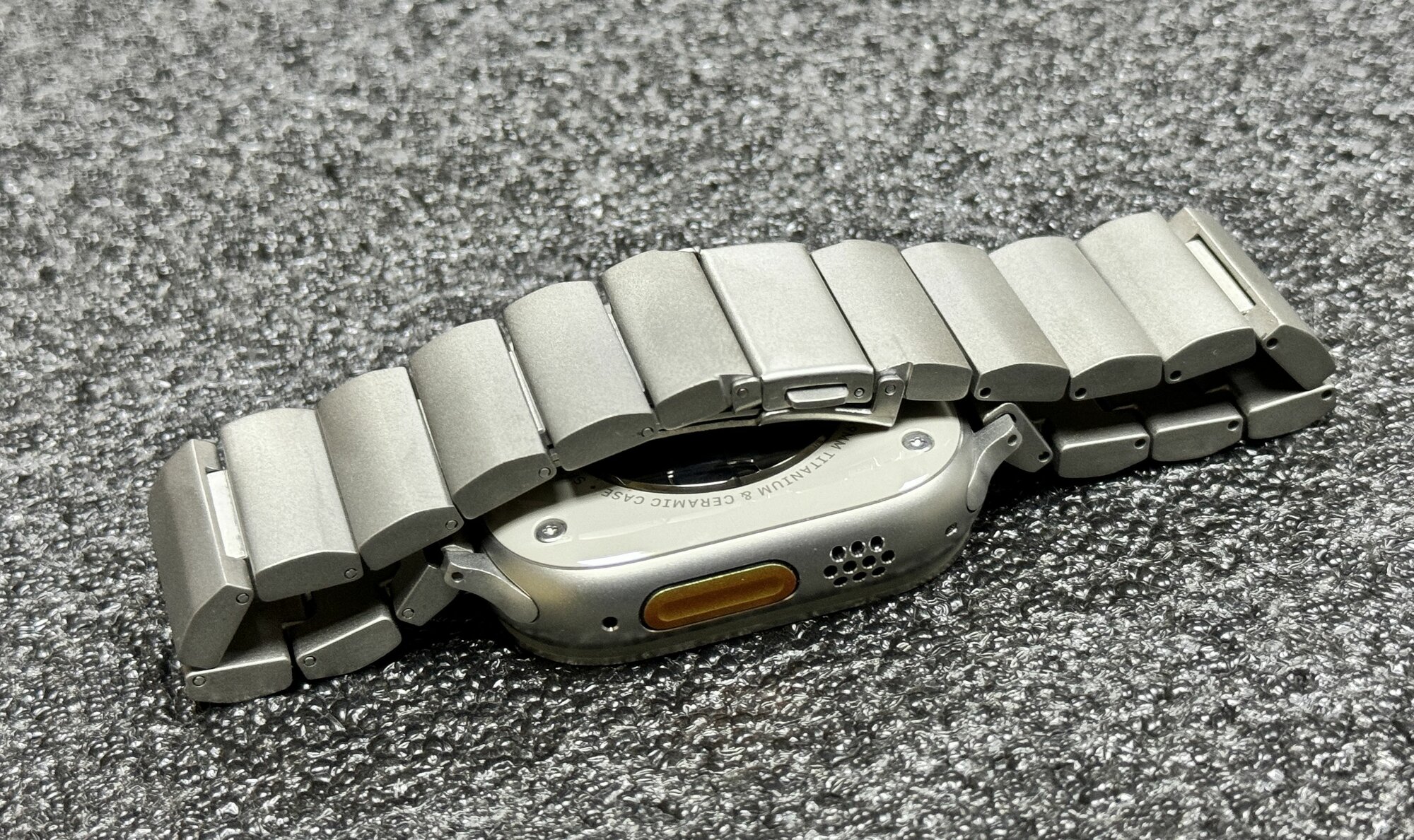 Браслет из титанового сплава для Apple Watch 8 7 45 мм Ультра 49 мм ремешок браслет для iWatch серии 6 5 4 3 SE 42 44 мм