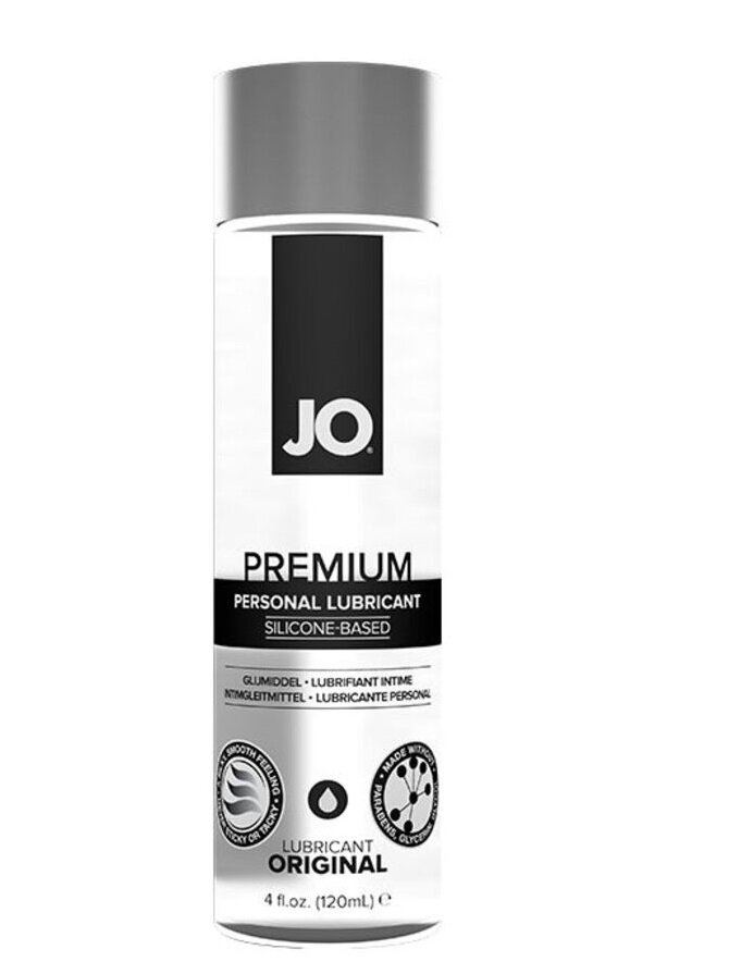 Лубрикант JO Personal Premium 120 мл силиконовый гель для анальной смазки объем 135 миллилитров