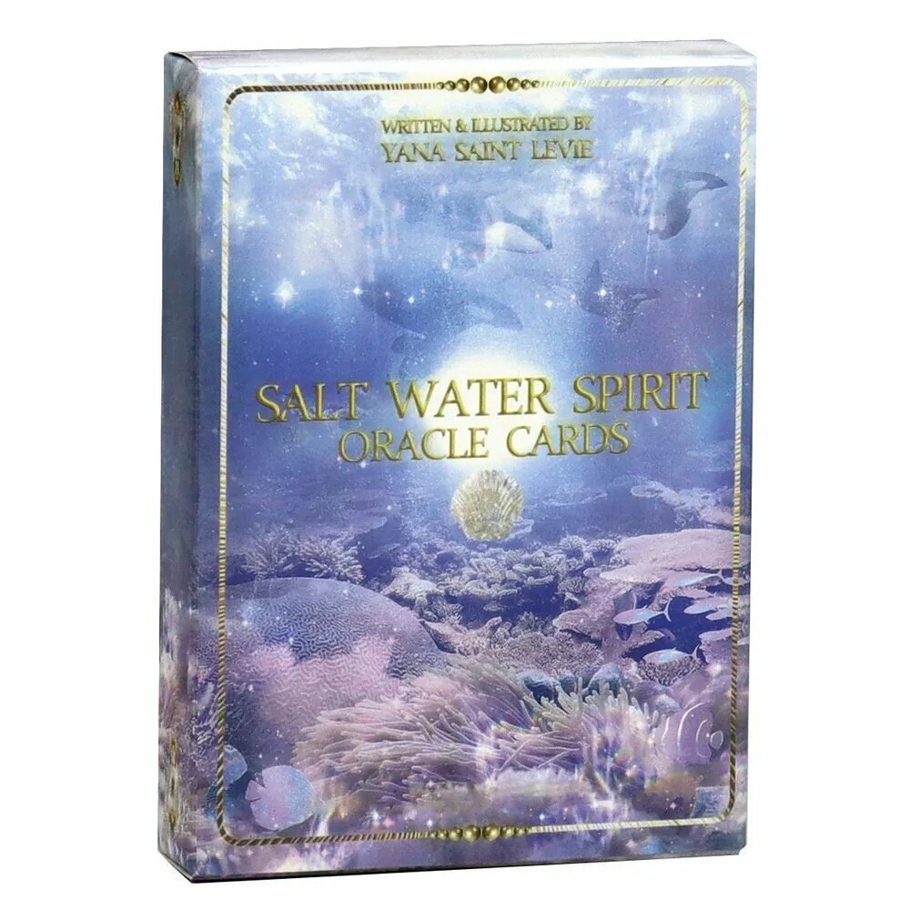 6666карты таро Salt Water Spirit Oracle,10.4X7.3CM