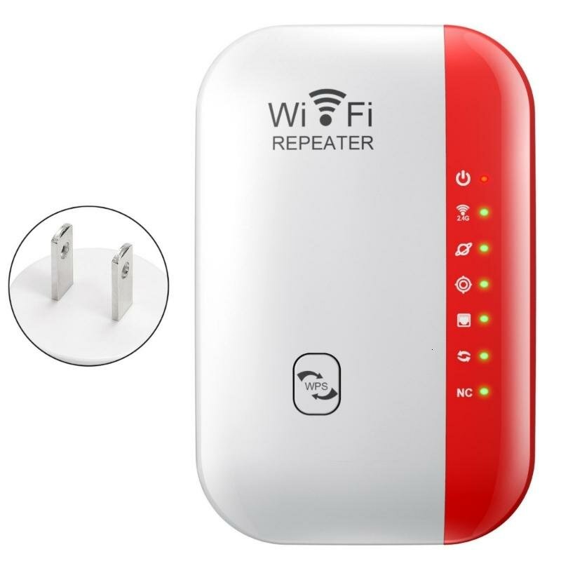 WiFi-удлинитель с несколькими режимами, красный