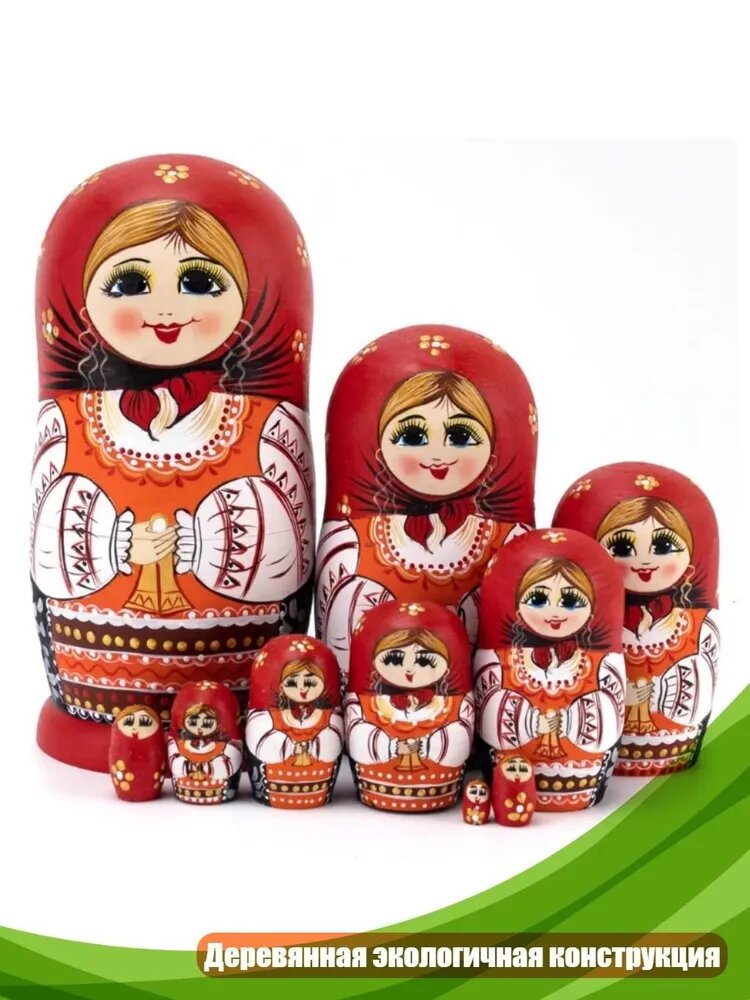 Русские матрёшки ручной работы