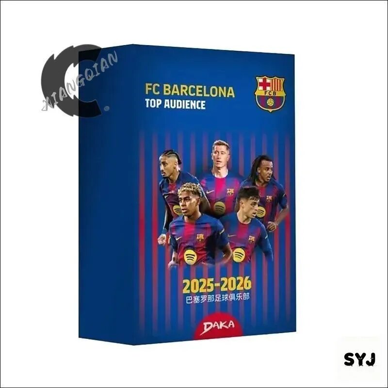 Футбольные карточки DAKA 25-26 (Барселона, Futbol Club Barcelona), коллекционные, TOP AUDIENCE