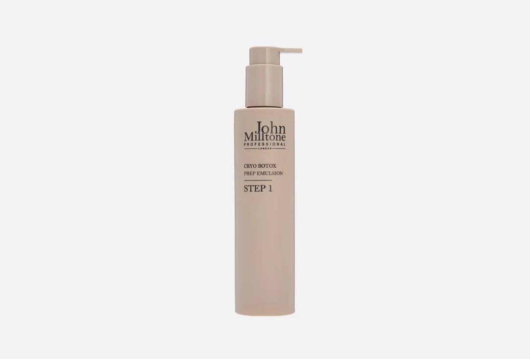 John Milltone CRYO BOTOX Подготавливающая эмульсия для волос 250 мл
