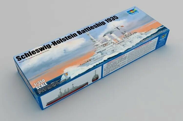 Trumpeter 1/350 05354 Линкор SMS Шлезвиг-Гольштейн типа Немецкий