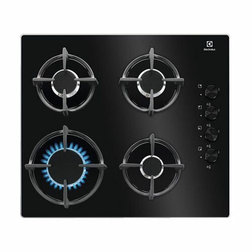 Газовая варочная панель Electrolux KGG6407K, независимая, черный