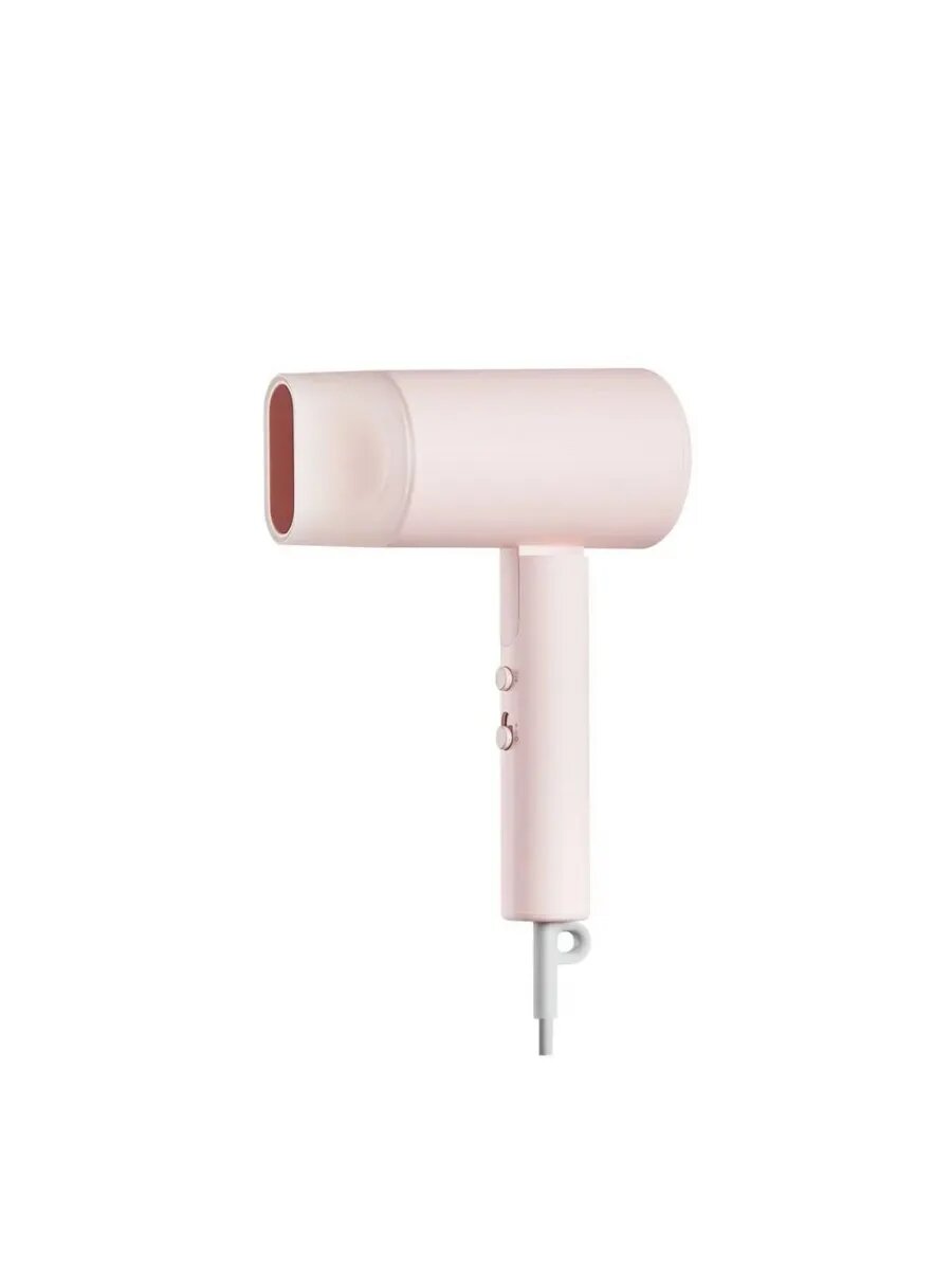 Дорожный фен Xiaomi H101, складной, евровилка, 15м/с, розовый