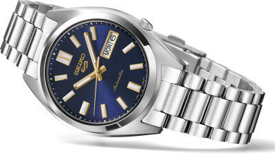 Наручные часы SEIKO 5 Sports, синий, серебристый — фото 1