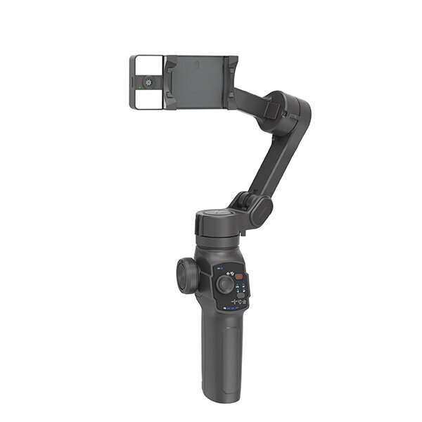 Стабилизатор для телефона трехосевой ARG L9, Bluetooth, 4 часа работы от аккумулятора, белый. Стедикам. Трипод — фото 1