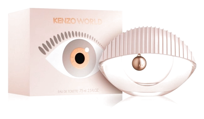 Туалетная вода Кензо Ворлд для женщин 75 мл / Kenzo World Edt Розовый оттенок