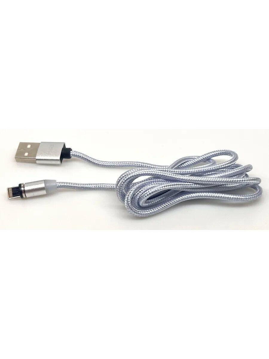 USB кабель Lightning 1,2м магнитный Isa MC-02