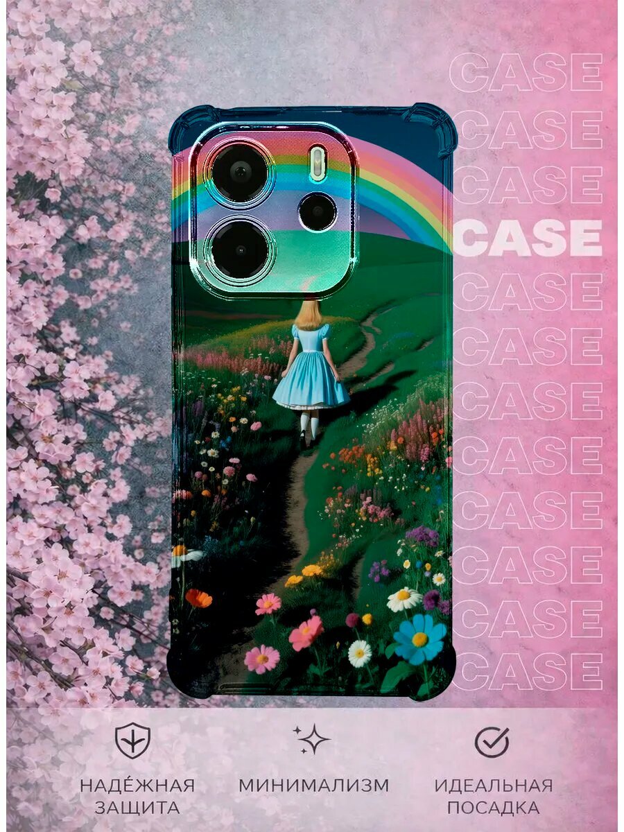 Чехол на Redmi Note 14 4G с принтом Dreamcore