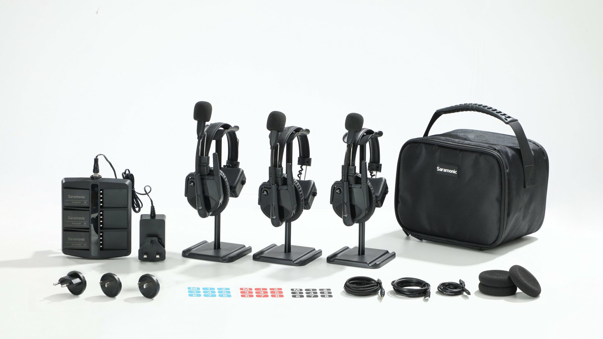 Интерком система Saramonic WiTalk9SE-3S 3 гарнитуры в комплекте