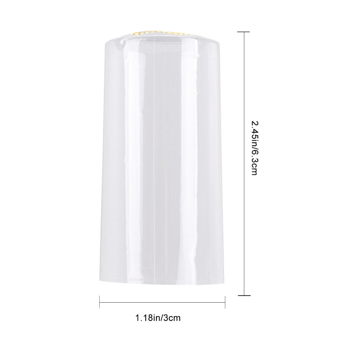 100 Штук Термоусадочные Капсулы Для Бутылок С Вином Размер 6 30X3 00X3 00Cm