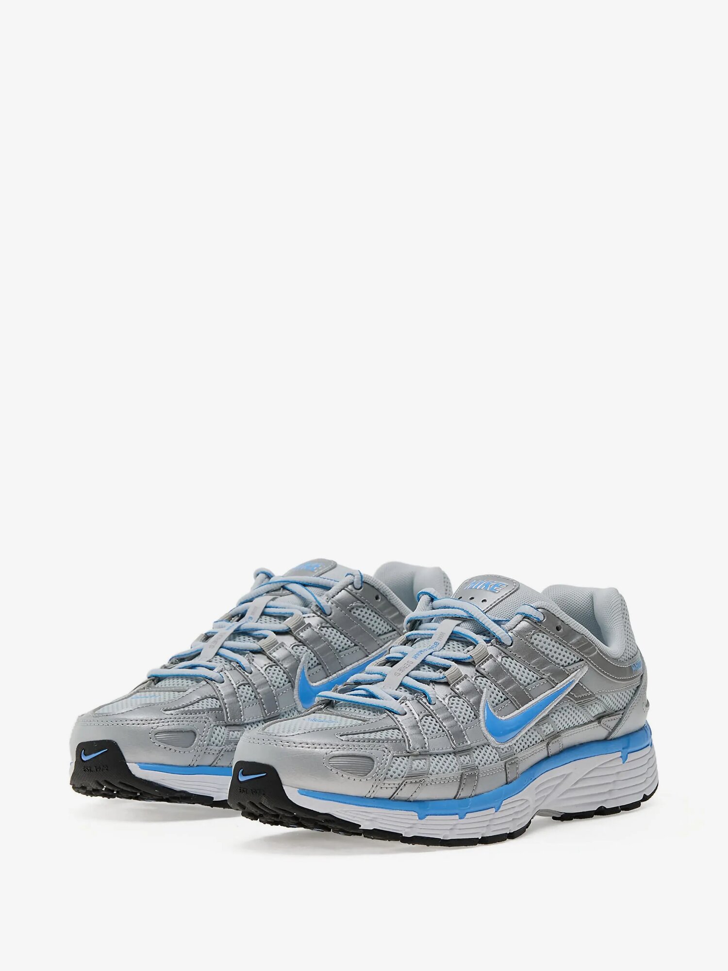 Кроссовки NIKE P-6000, размер 8.5 US, серый — фото 1