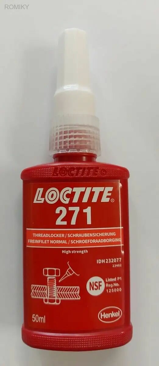 Loctite Фиксатор резьбы Гель, 50 мл, 1 шт.
