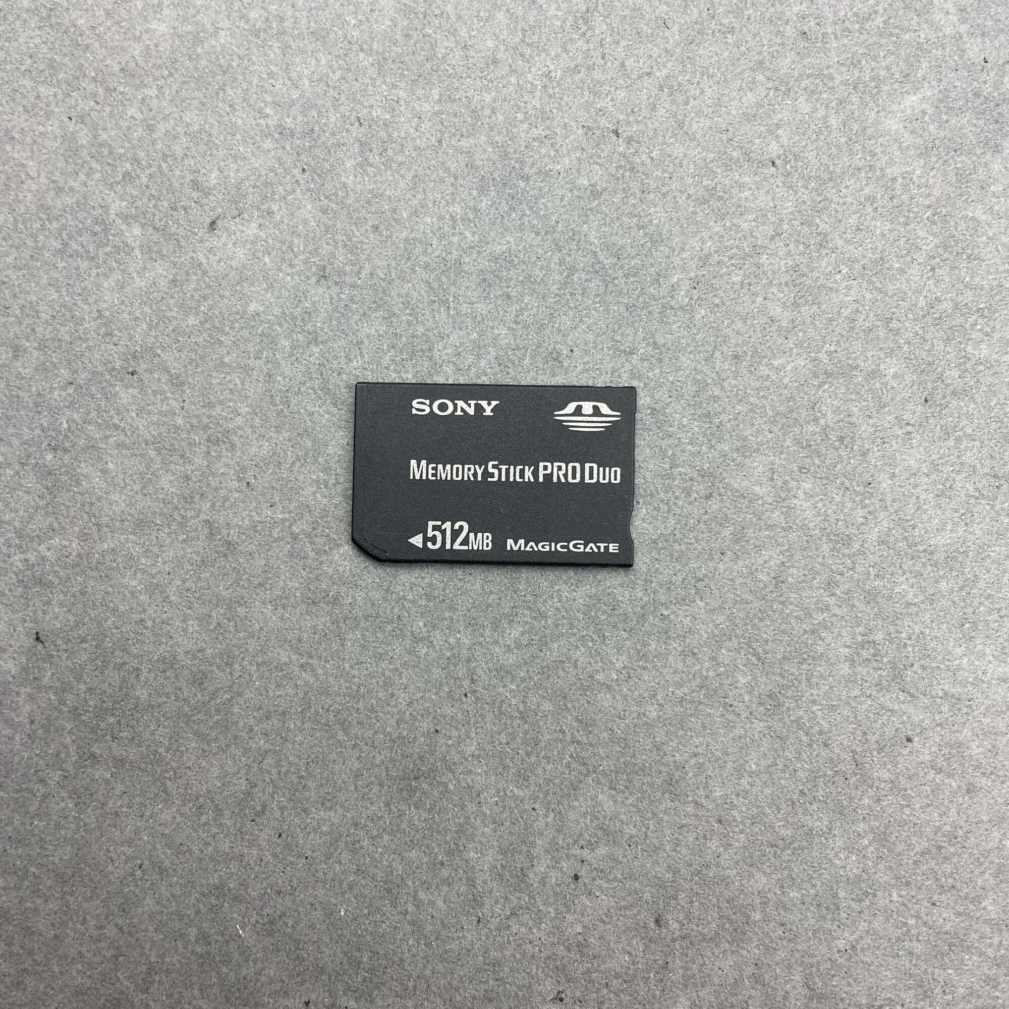 Карта памяти Sony Memory Stick Pro Duo Magic Gate 512 МБ для фотоаппарата sony cyber shot / sony playstation PS