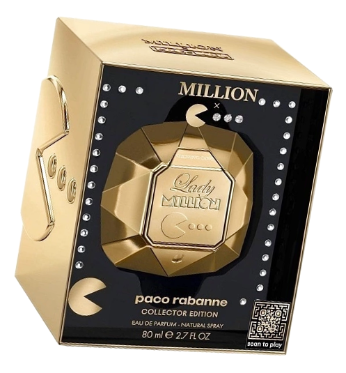 Парфюмерная вода Lady Million Pac Man Collector Edition Paco Rabanne 80 мл для женщин