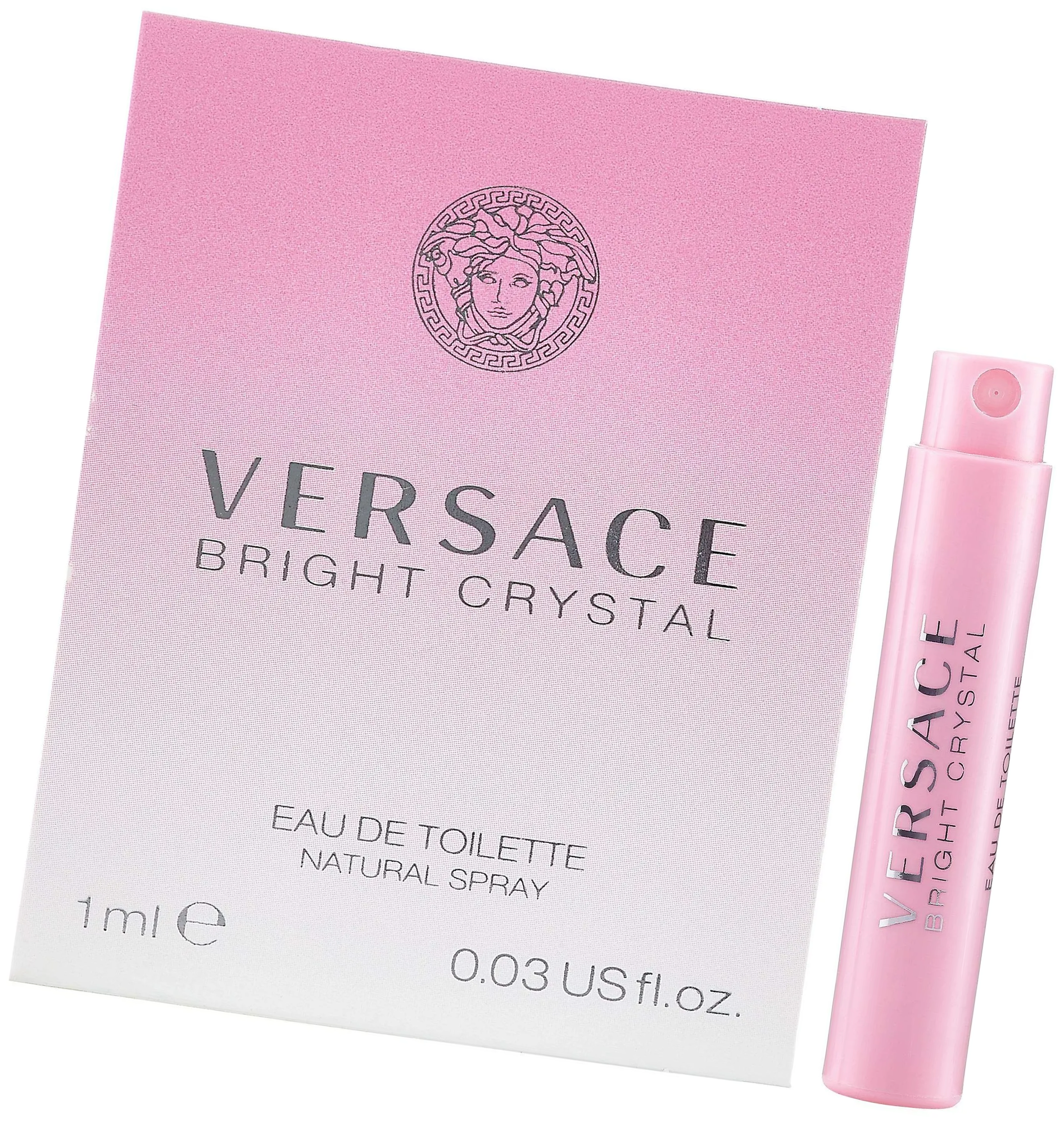 Туалетная вода Versace Bright Crystal 1 мл - Версаче Брайт Кристалл женский пробник духов миниатюра