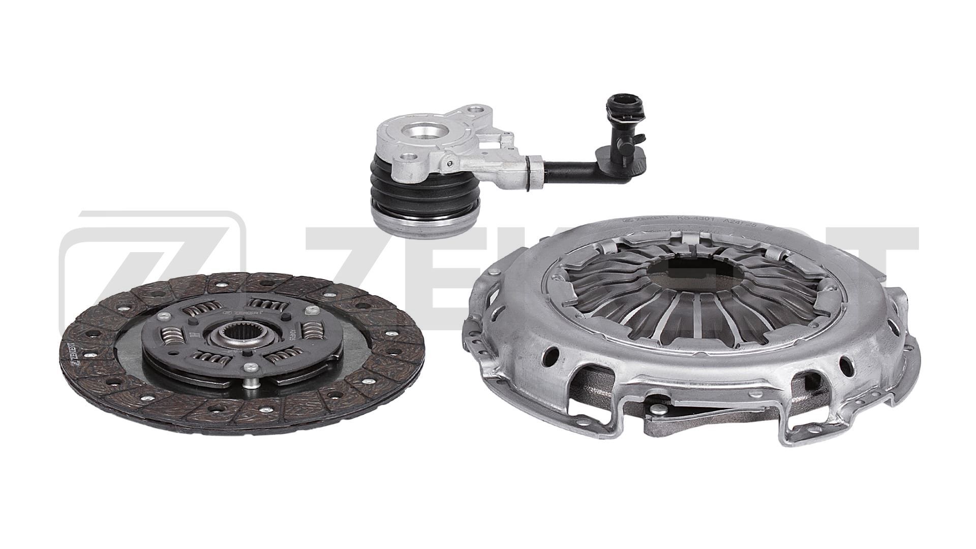 Комплект сцепления с подшипником Lada Largus 12-, Renault Logan I, II 07-, Duster 12-, Sandero II 14-, Megane II 02-