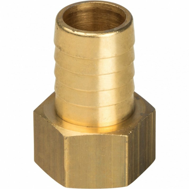 Штуцер BР 1/2" х 20 мм латунь STOUT