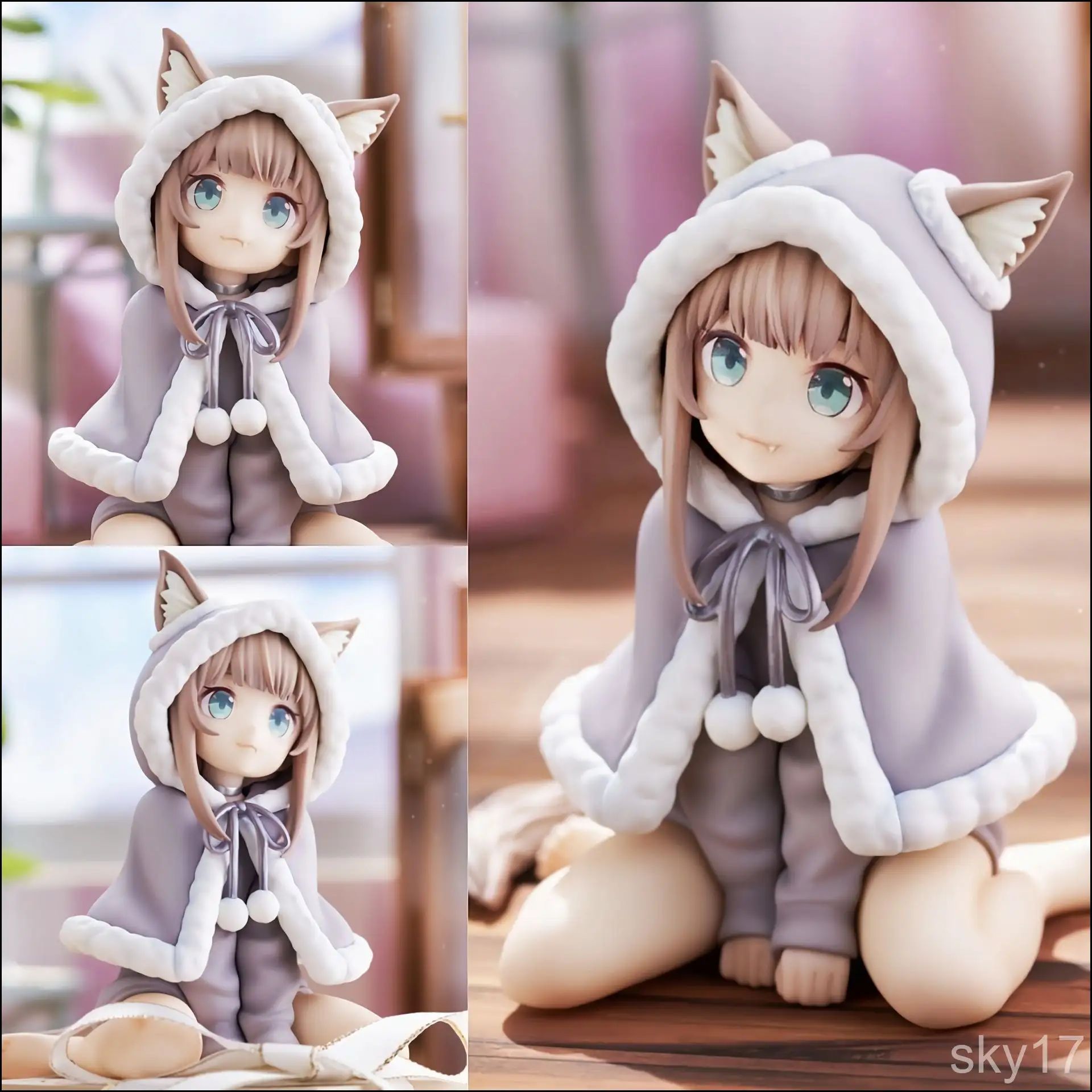 Аниме фигурка Kinako Palette Presen "Uchi no Neko ga Onnanoko de Kawaii" 12cm