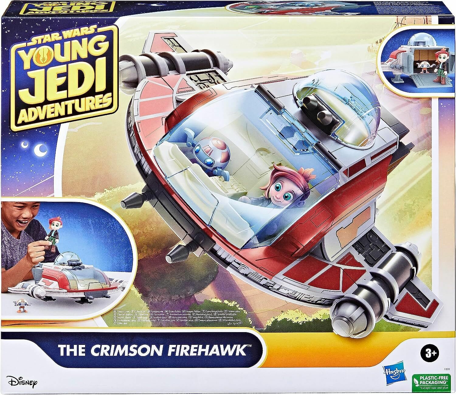 Звездные войны: Багровый огненный ястреб Hasbro Star Wars The Crimson Firehawk, F7878