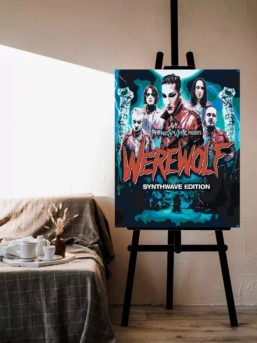 Картина по номерам Motionless in White Металл Группа