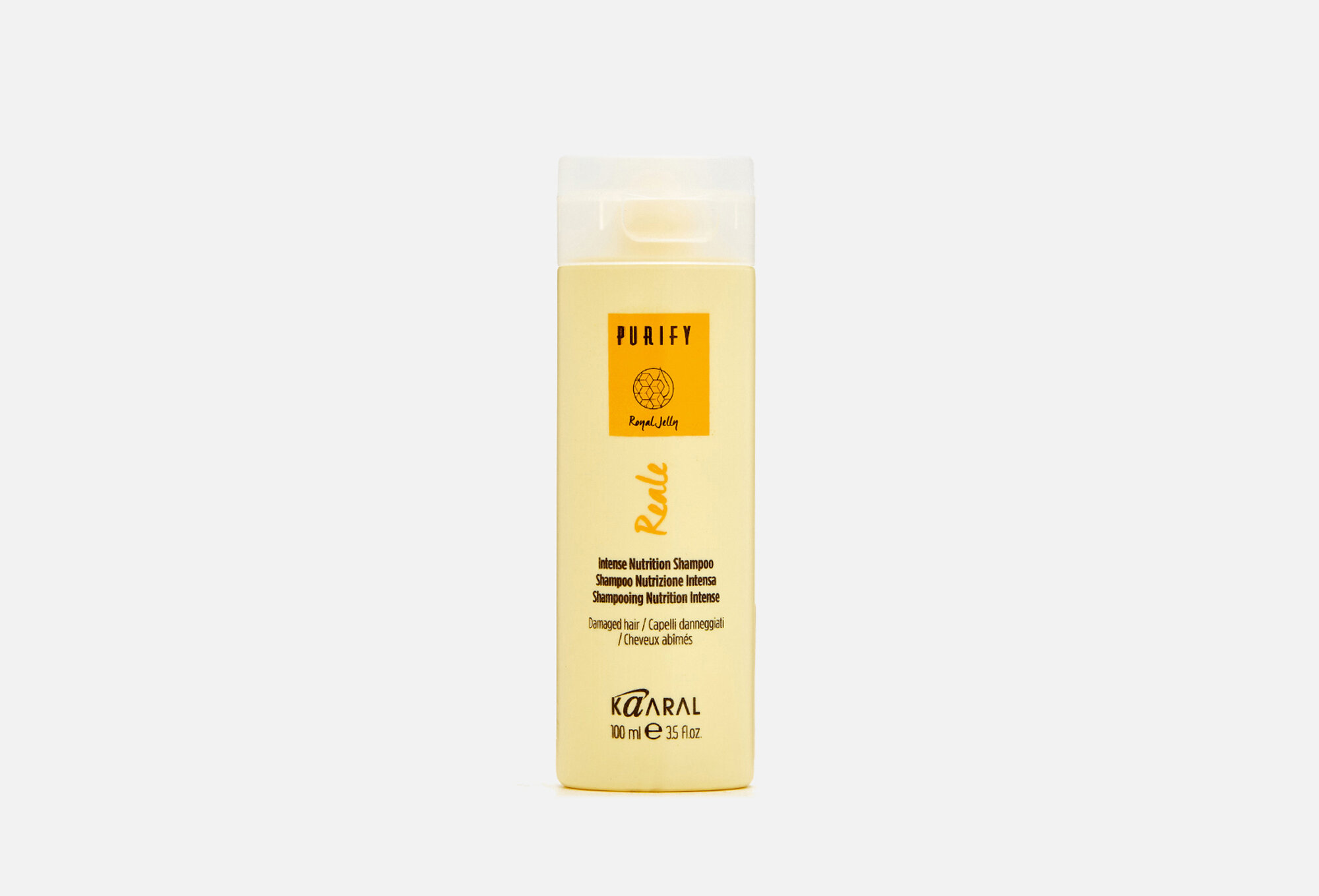 Шампунь для поврежденных волос восстанавливающий KAARAL Purify- Reale Shampoo 100 мл