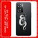 Чехол на Oppo A57 4G/A77 4G/A77s 4G/A57s / Оппо А57 4G с принтом Монохромная зме...