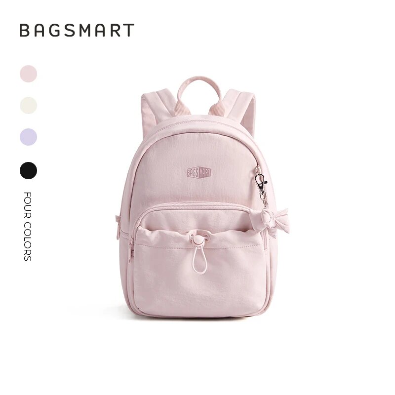 Розовый рюкзак BAGSMART, мини рюкзак для девочек