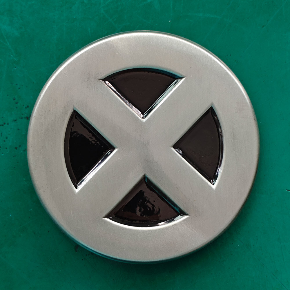 Пряжка декоративная для ремня с комикс "Человек Икс" бляха для ремня мужская 40 мм