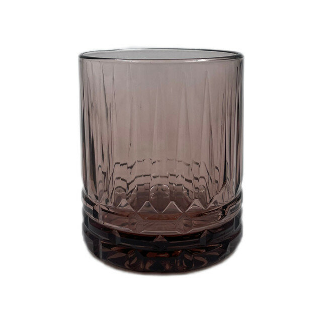 LUMINARC Чикаго 300 мл низкий стакан стекло розово-лиловый стильный бокал для коктейлей