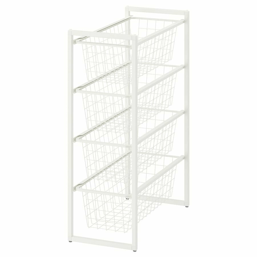 Стеллаж IKEA JONAXEL, цвет белый, размер 25x51x70 см, 892.971.30