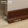 Уплотнитель для двери Brown-S, 1 м, 28 мм