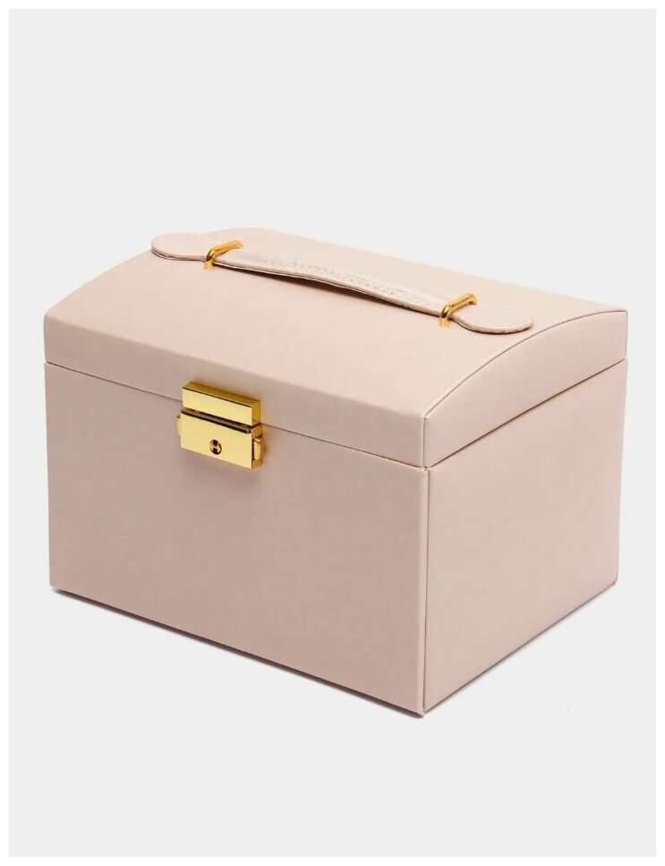 Шкатулка для хранения украшений Агата, пудровый